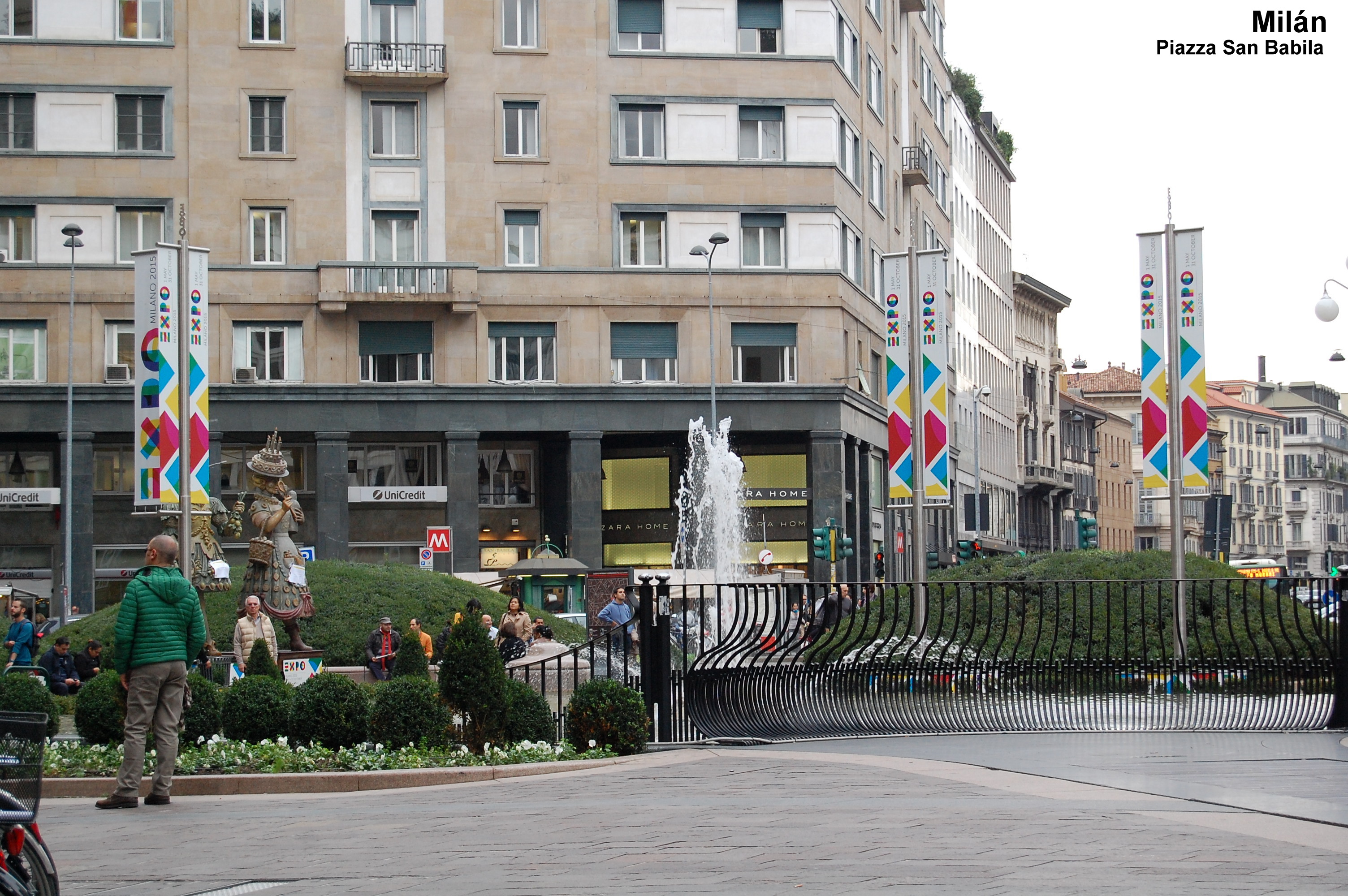 Piazza San Babila - Milan