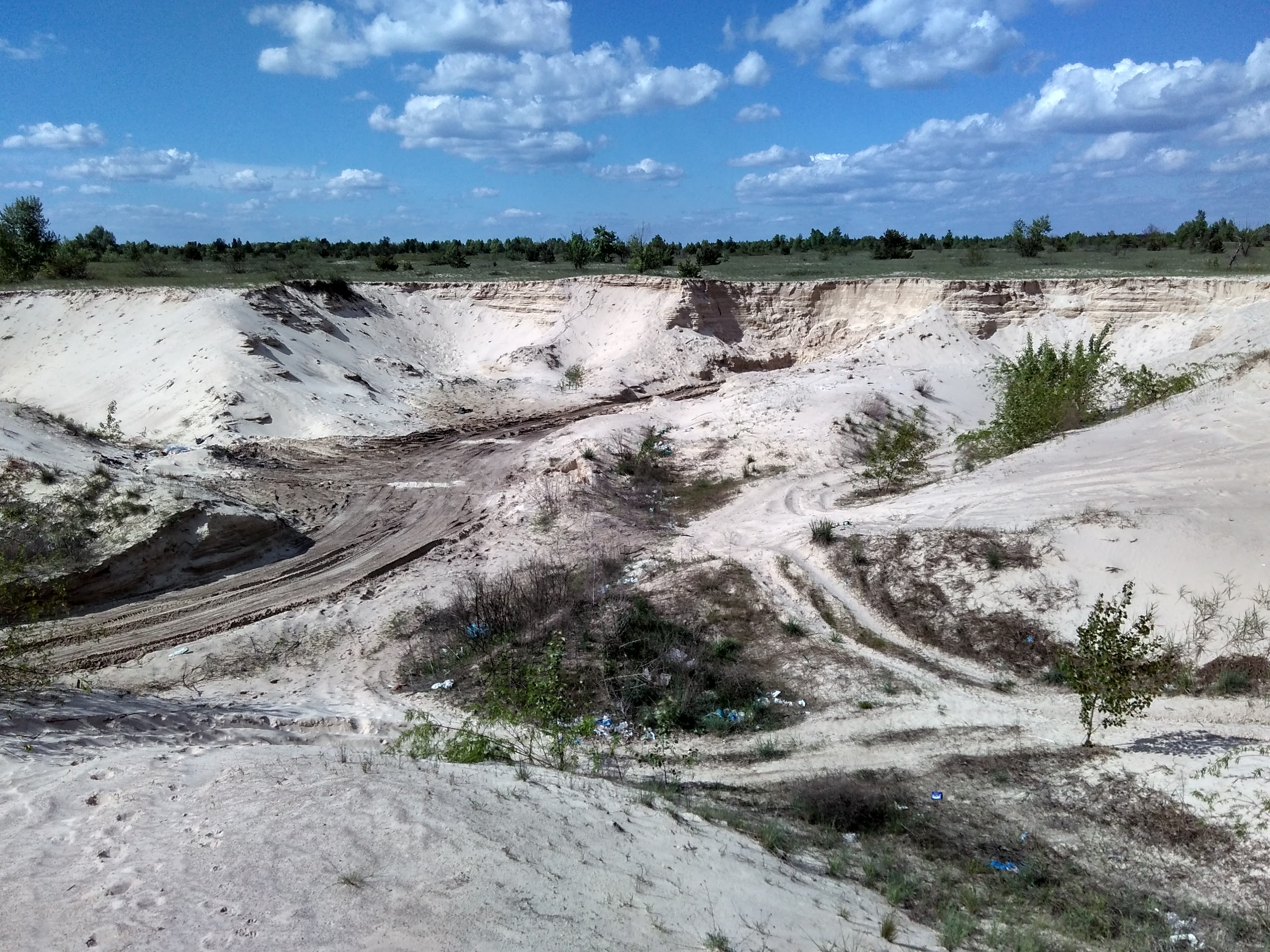 Sand-Pit - Kamianske | sandpit (quarry)