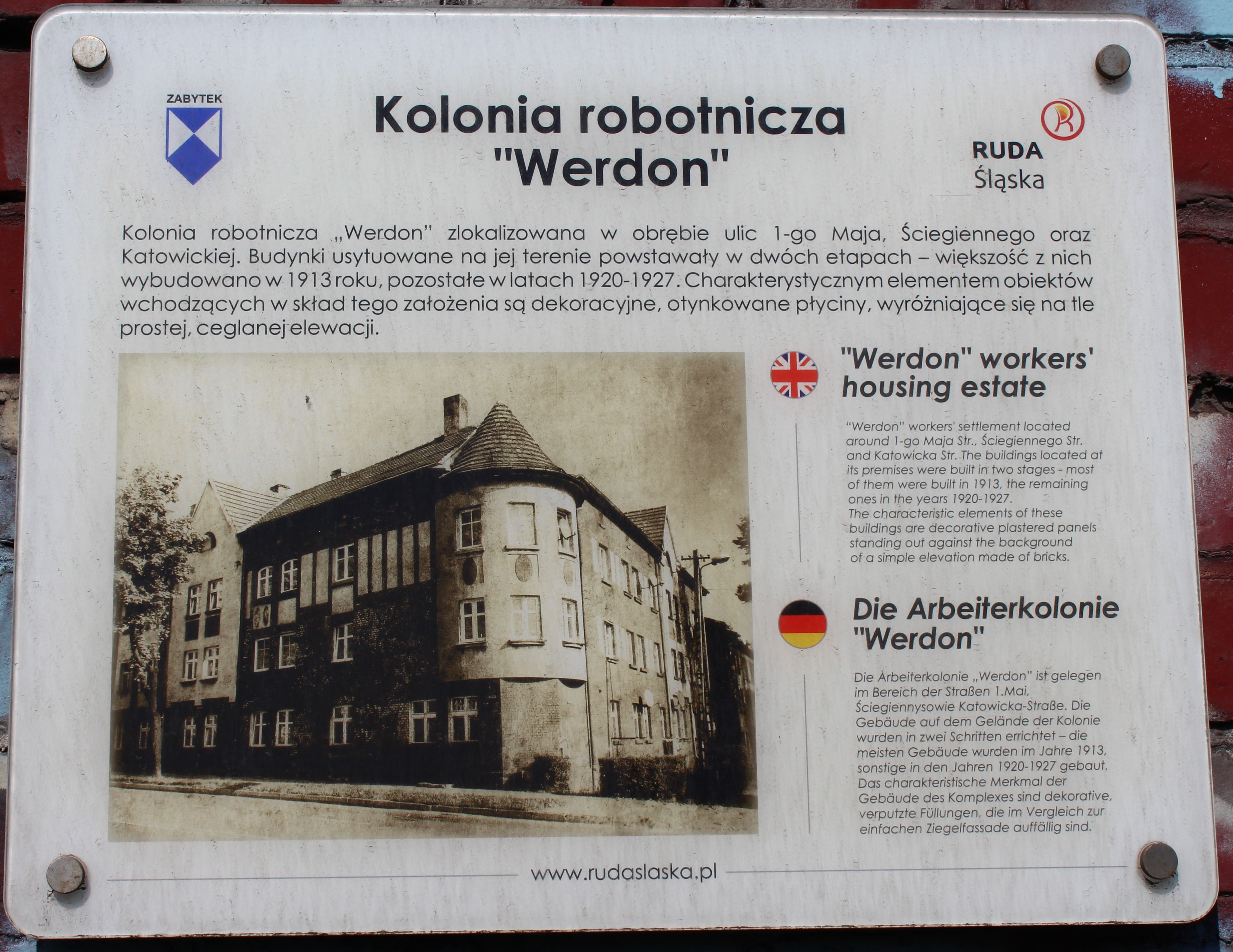Osiedle robotnicze "Werdon" - Ruda Śląska