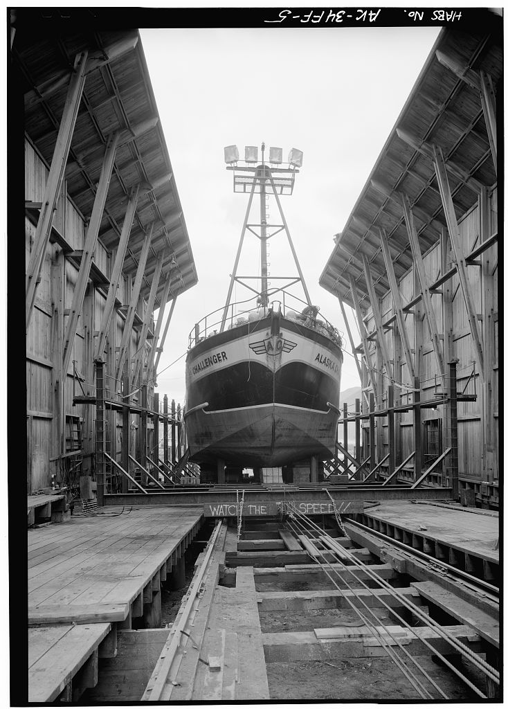 Marine Railway Ship Repair Shed - Unalaska, Alaska