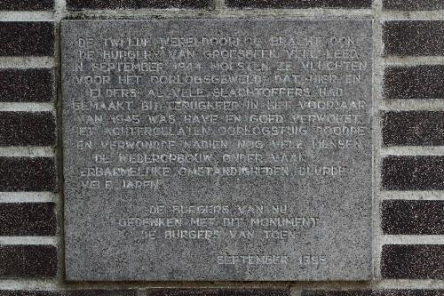 War Memorial WWII - Groesbeek
