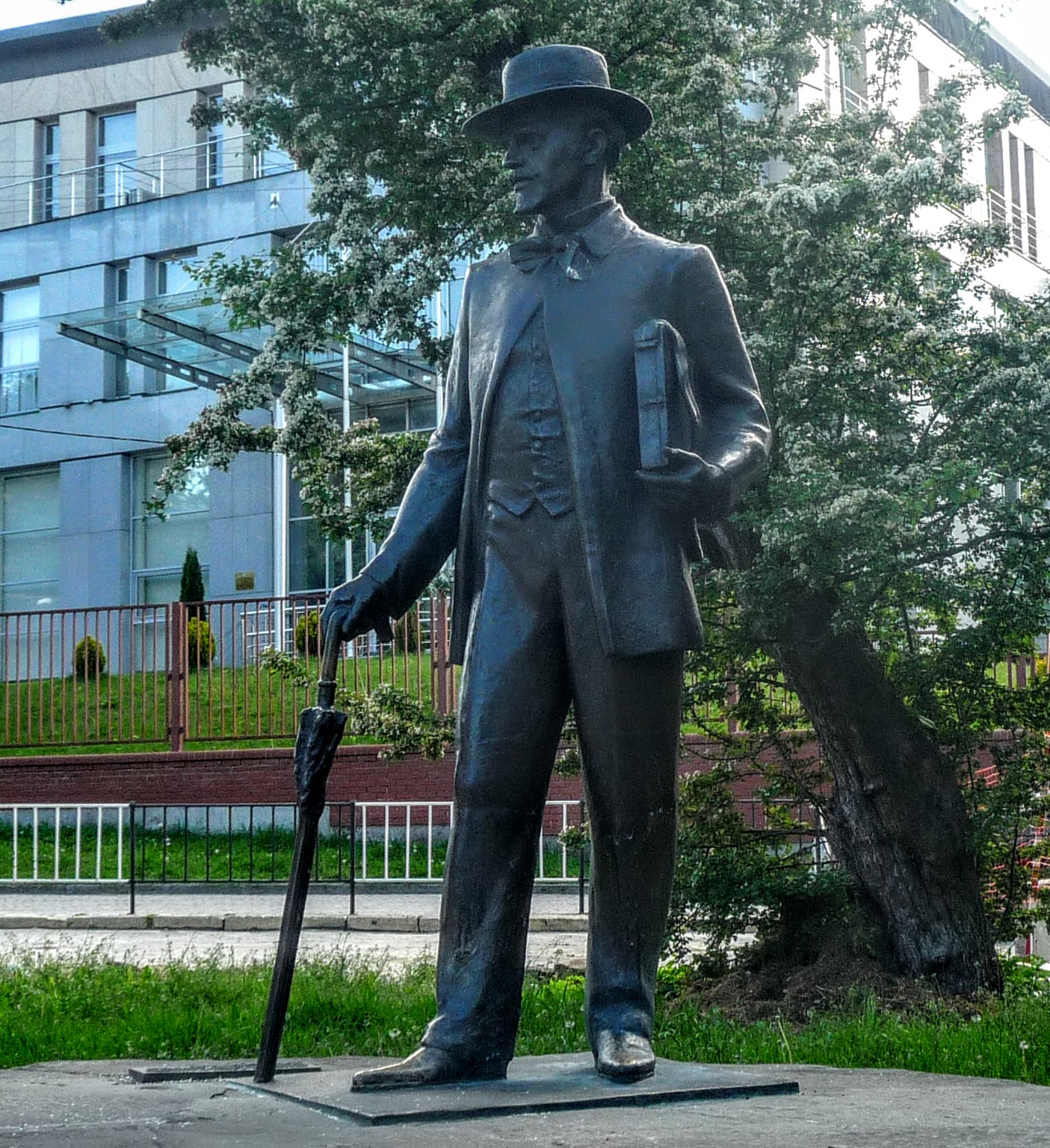 Memorial statue of Ivan Trush - Lviv