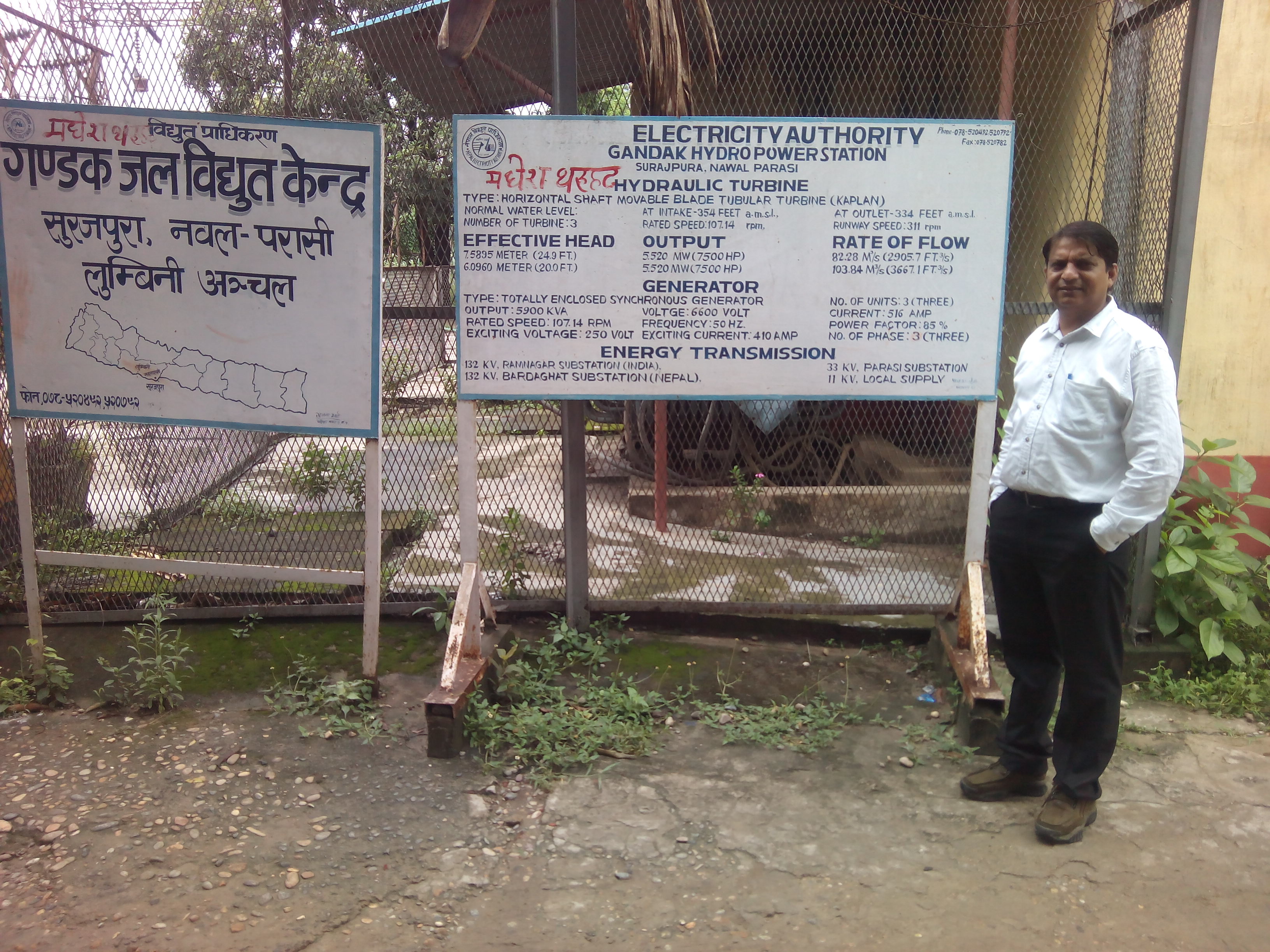 Gandak Powerhouse, Suraypura