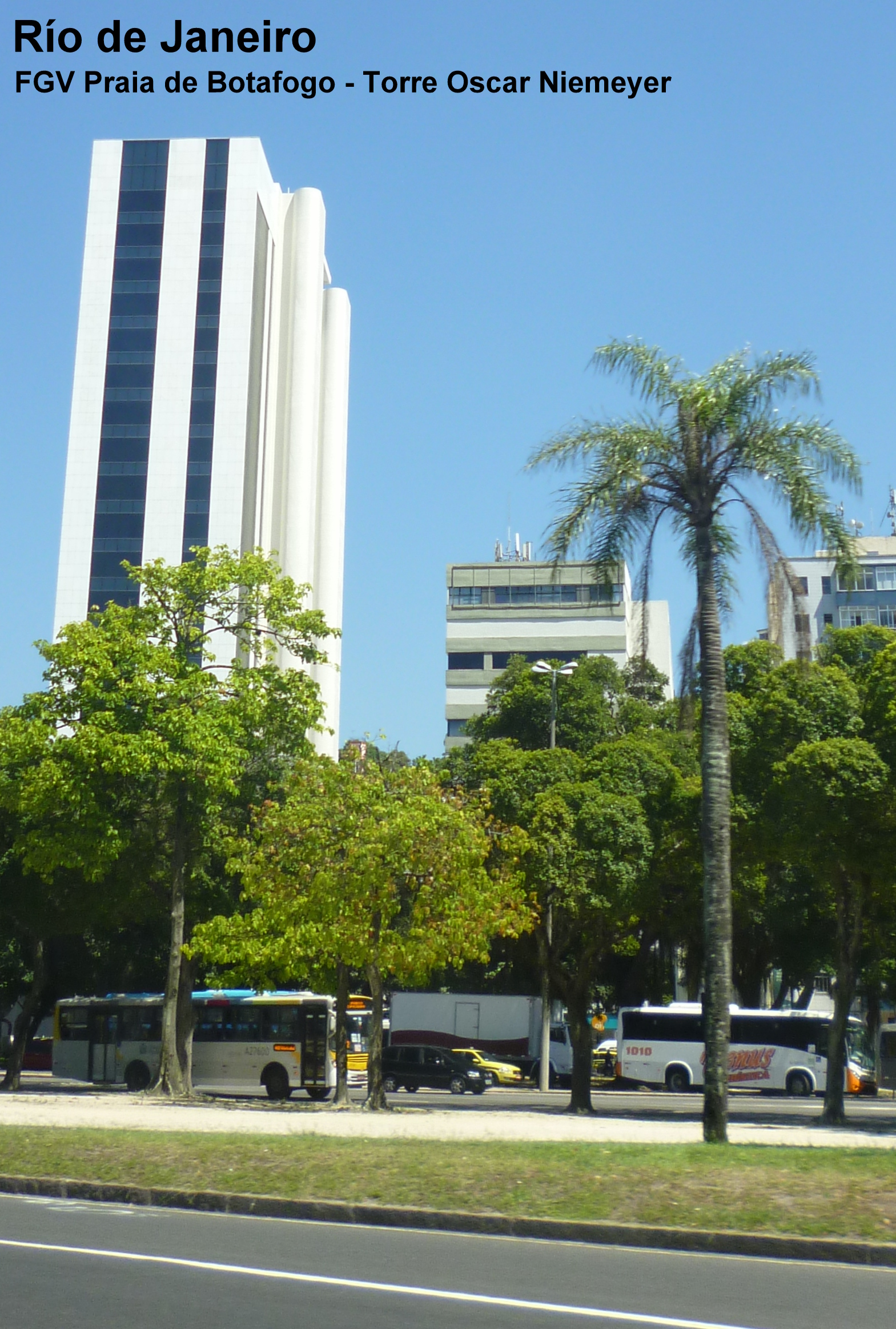FGV Praia de Botafogo - Torre Oscar Niemeyer - Rio de Janeiro