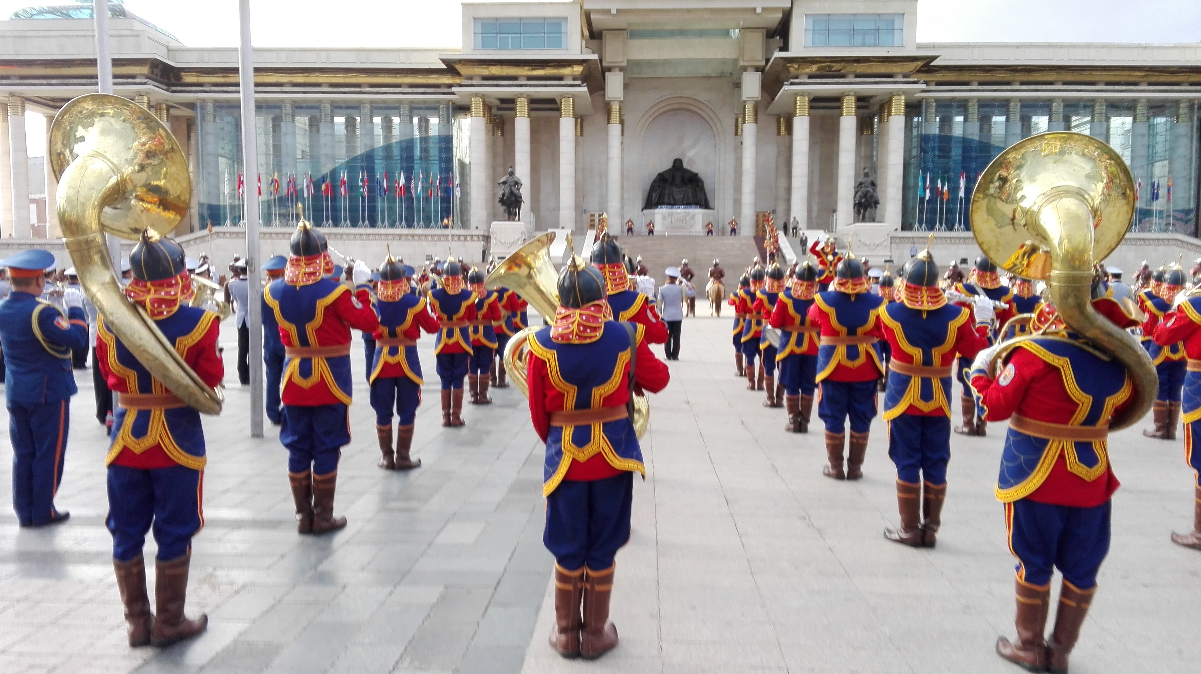 Mongolian Parliament & Government building - Ulaanbaatar