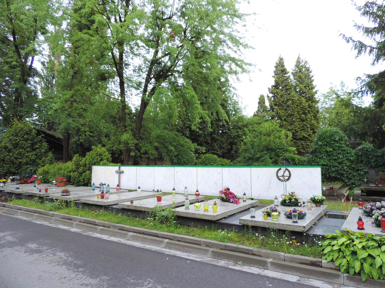 The graves of "Kopernik" screw - Warsaw