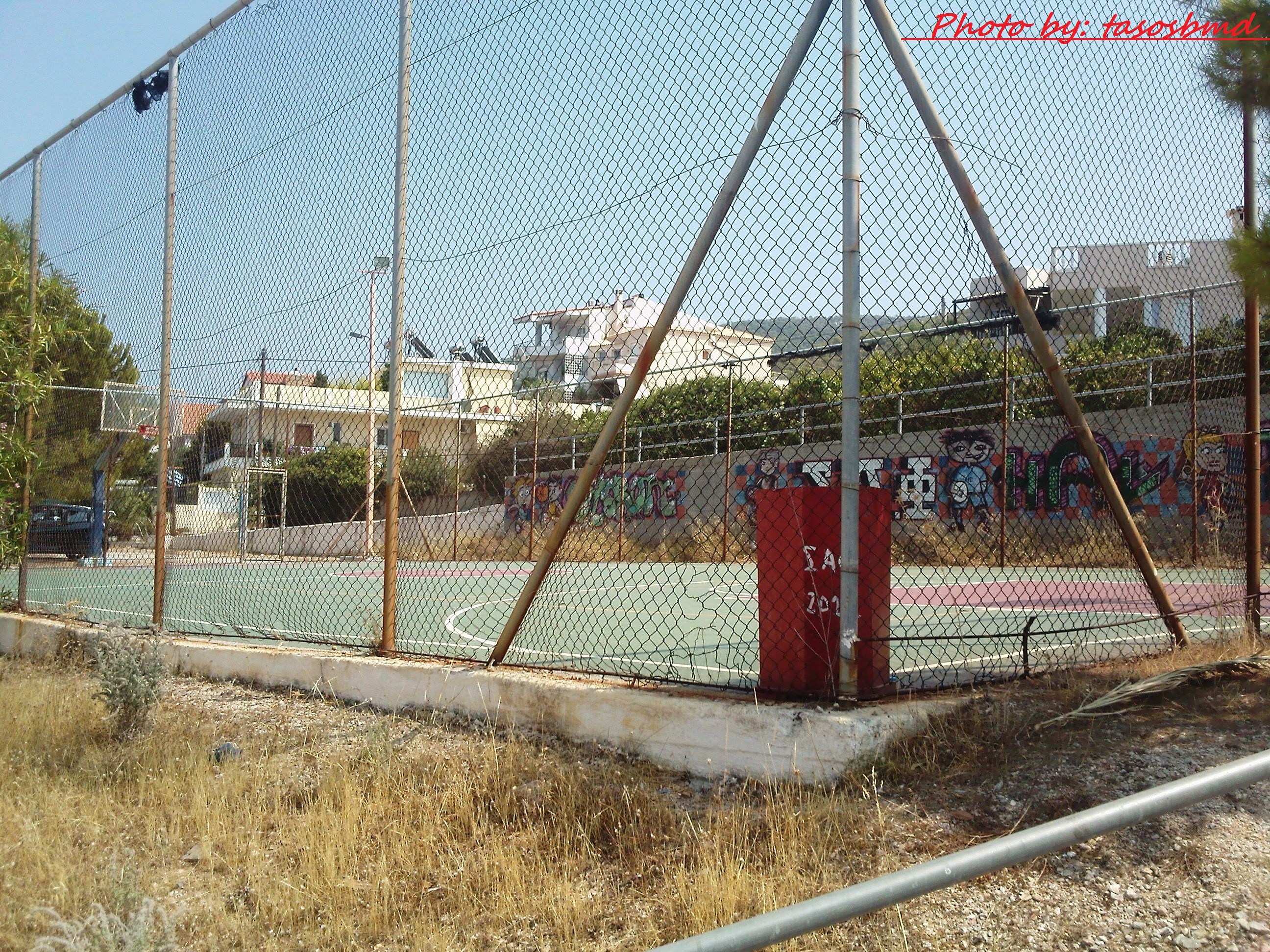 γήπεδο ΜΠΑΣΚΕΤ - Αιάντειο Σαλαμίνας | γήπεδο καλαθοσφαίρισης
