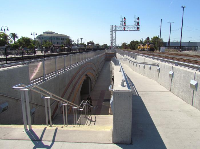 Santa Clara Caltrain Station - Santa Clara, California