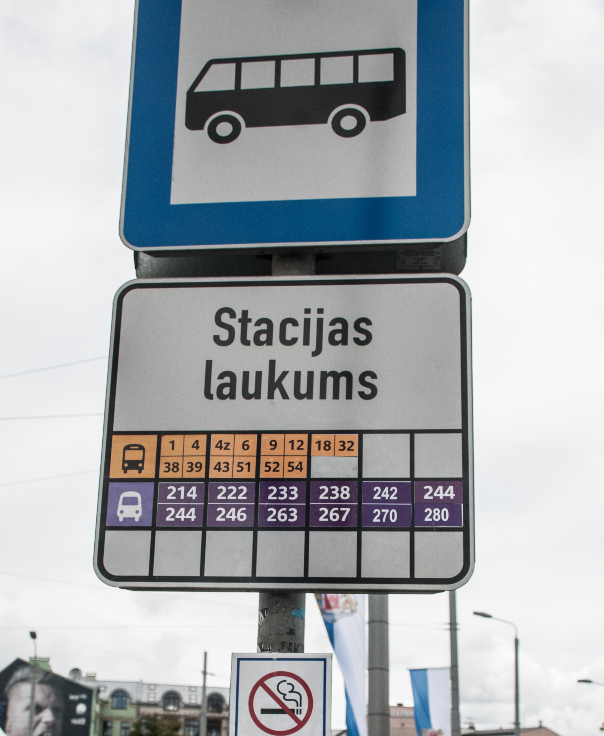 Bus stop "Stacijas laukums" - Riga