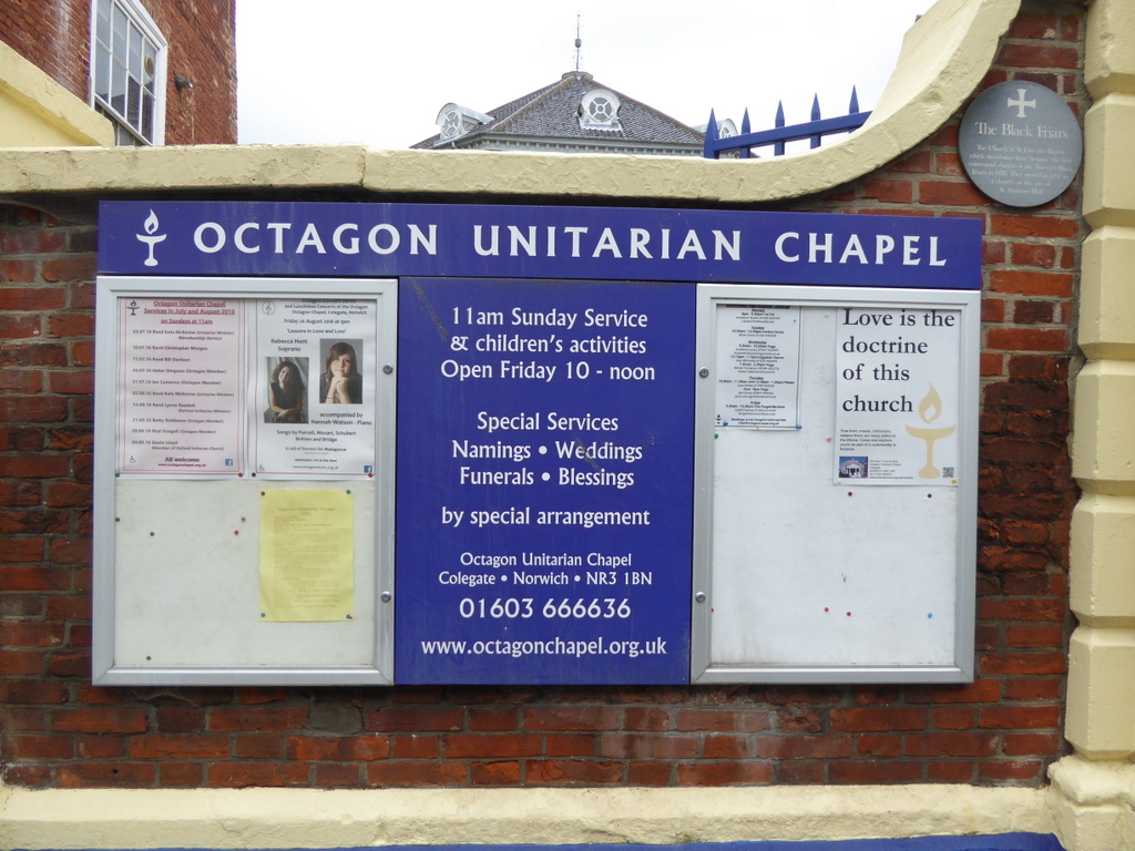Norwich Octagon Unitarian Chapel - Norwich