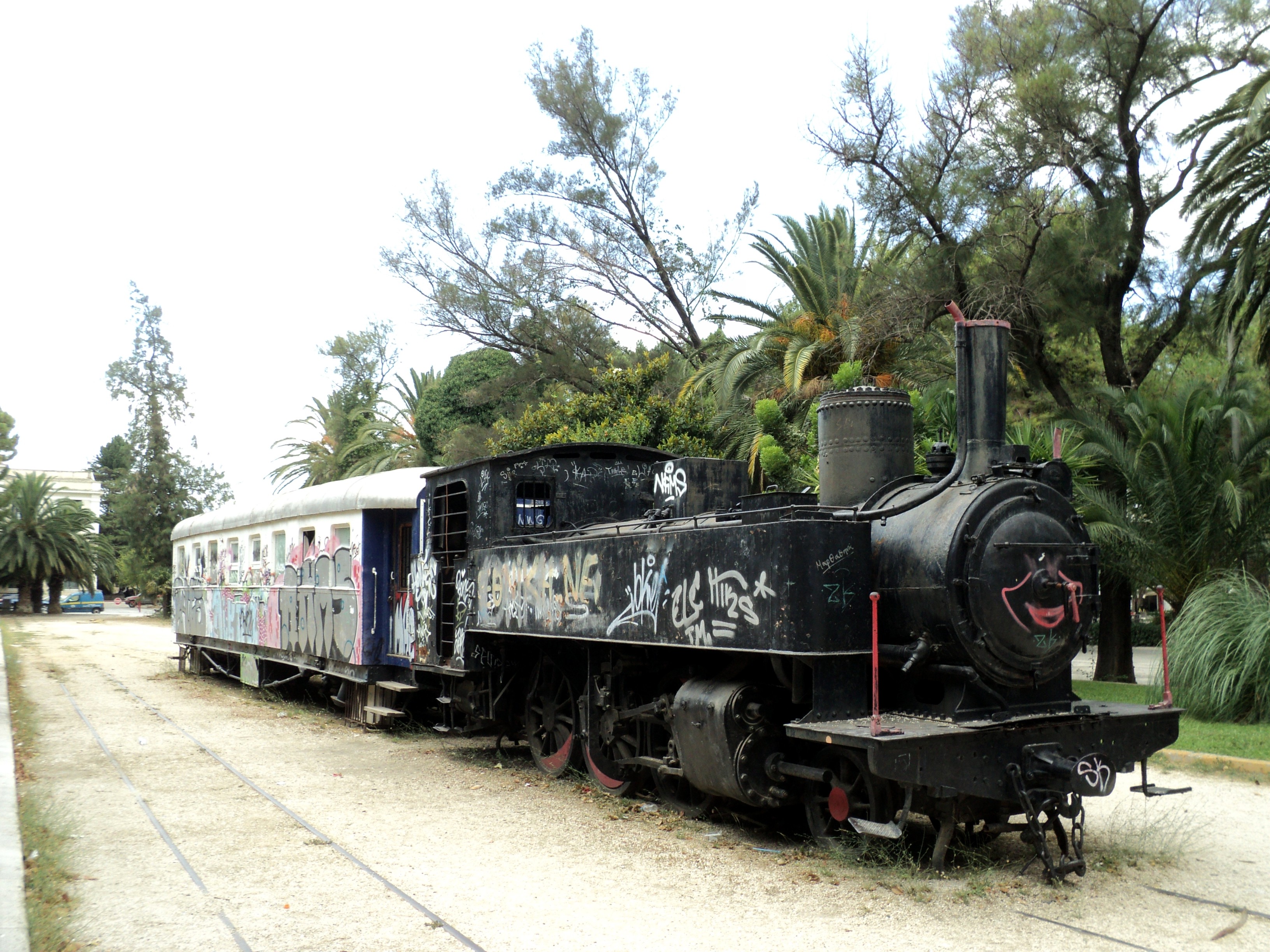 Steam Locomotive OSE(SPAP) No. Zs7.555 - Nafplio
