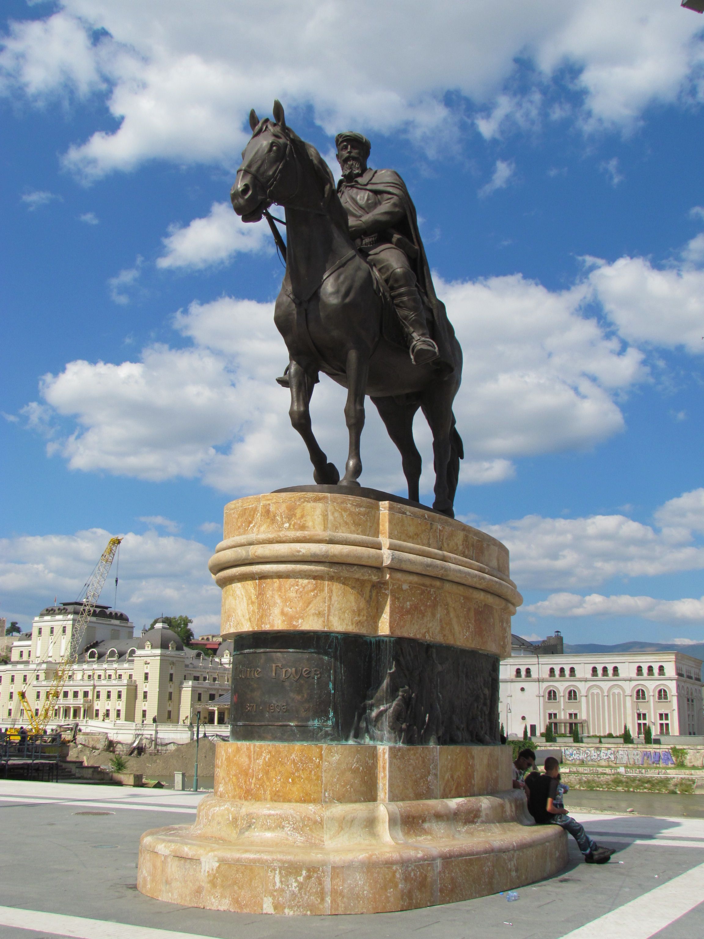 Monument of Dame Gruev - Skopje