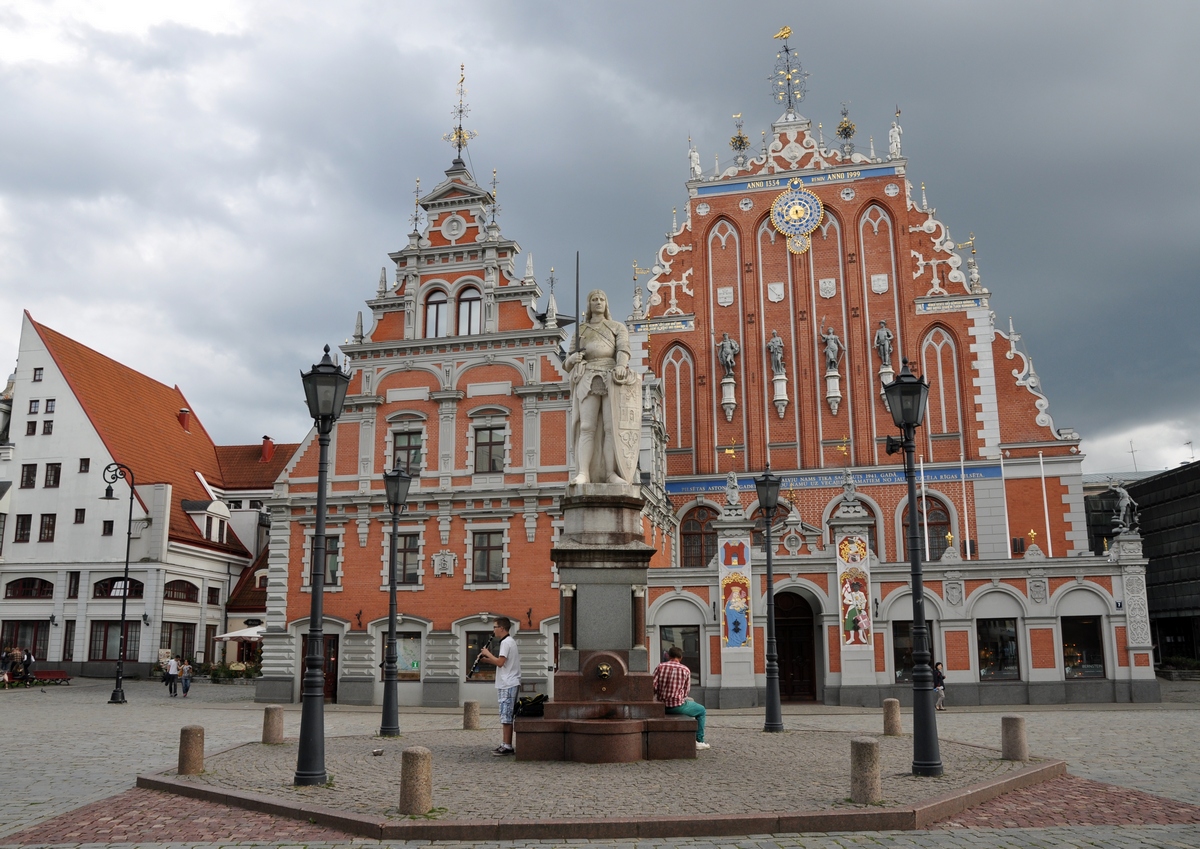 Rolanda statuja - Rīga