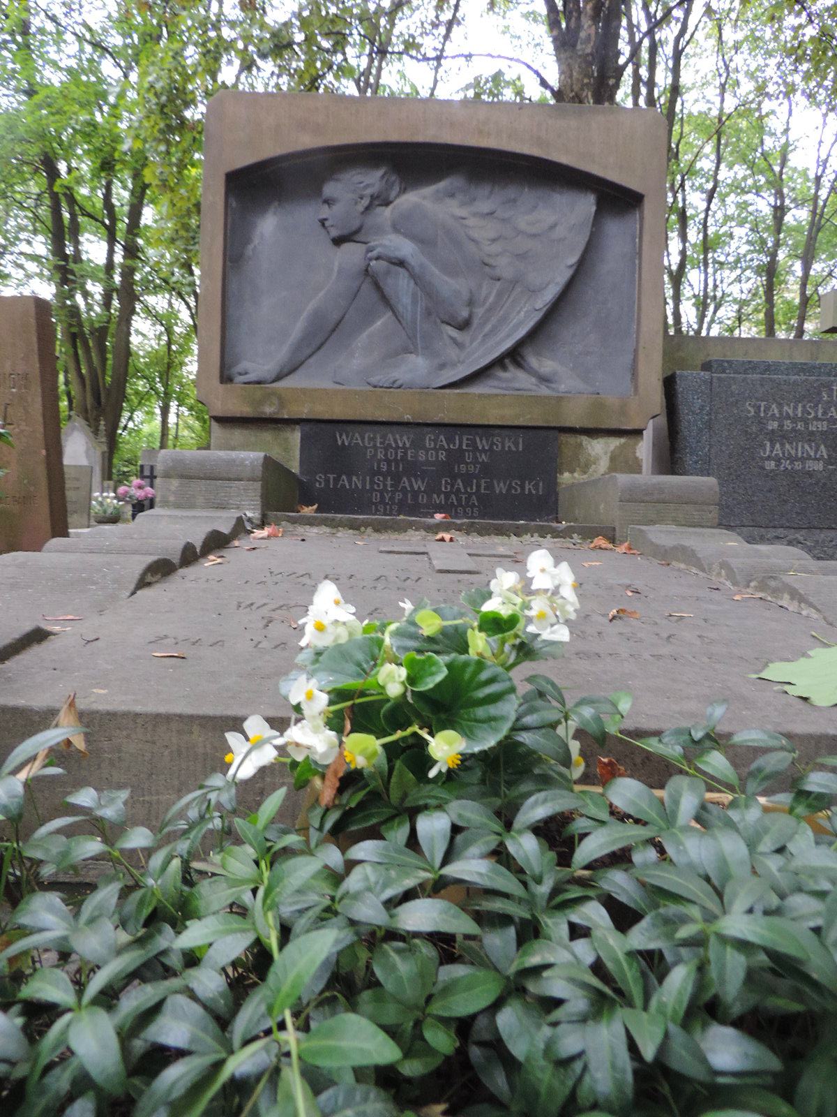 The tomb of Wacław Gajewski - Warsaw
