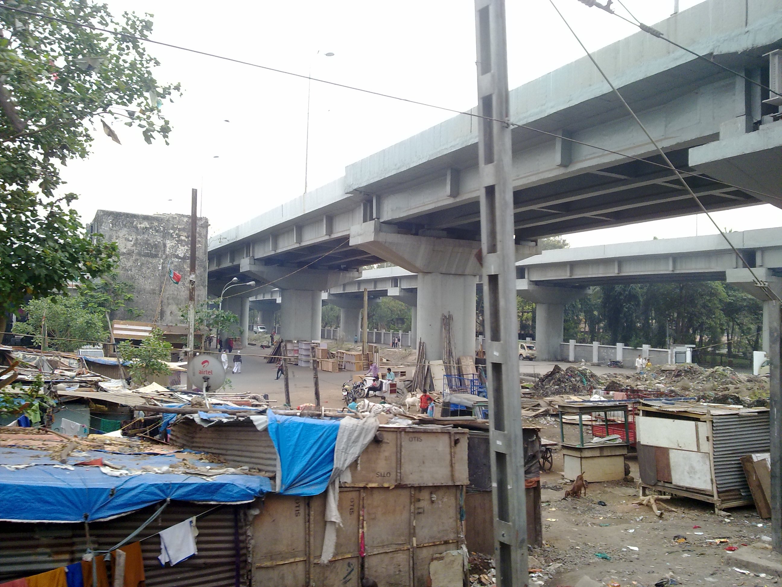 Flyover Bridge near Anjana Sewerage Treatment Plant - Surat