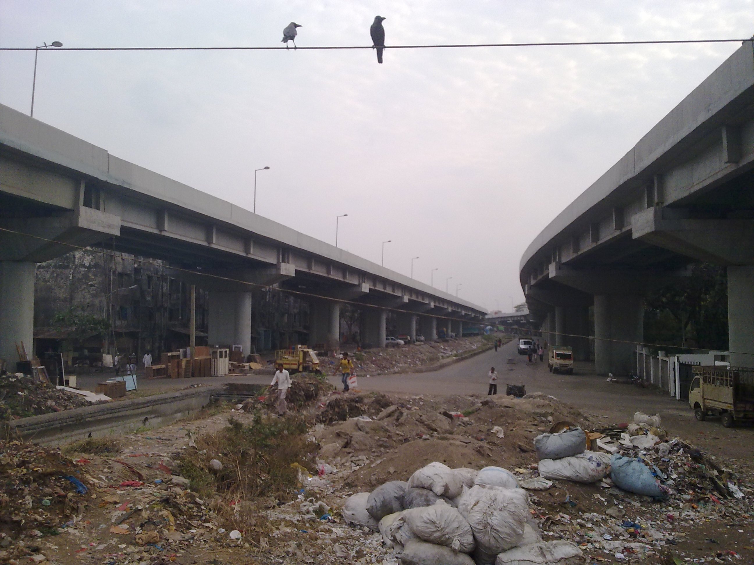 Flyover Bridge near Anjana Sewerage Treatment Plant - Surat