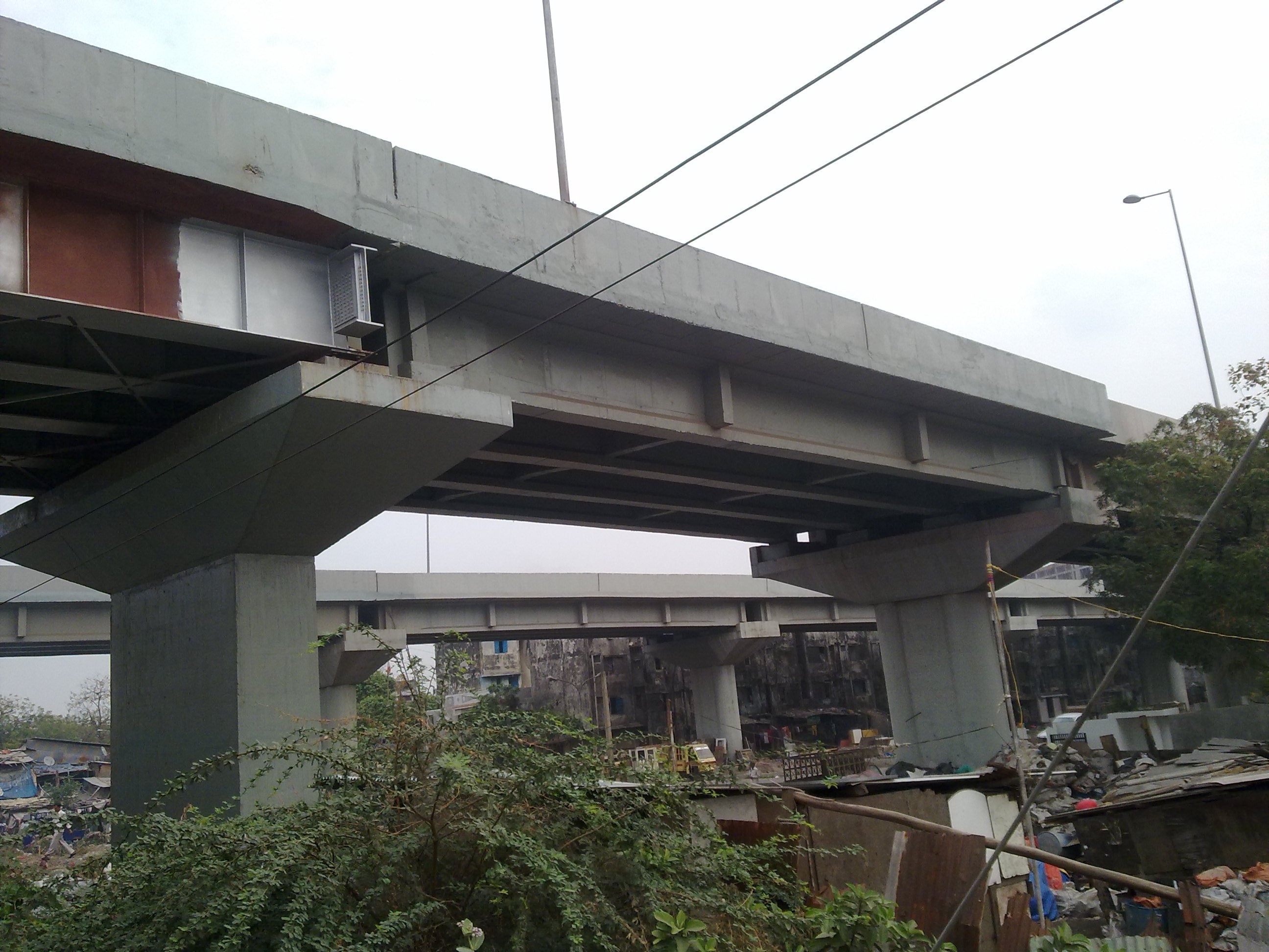 Flyover Bridge near Anjana Sewerage Treatment Plant - Surat