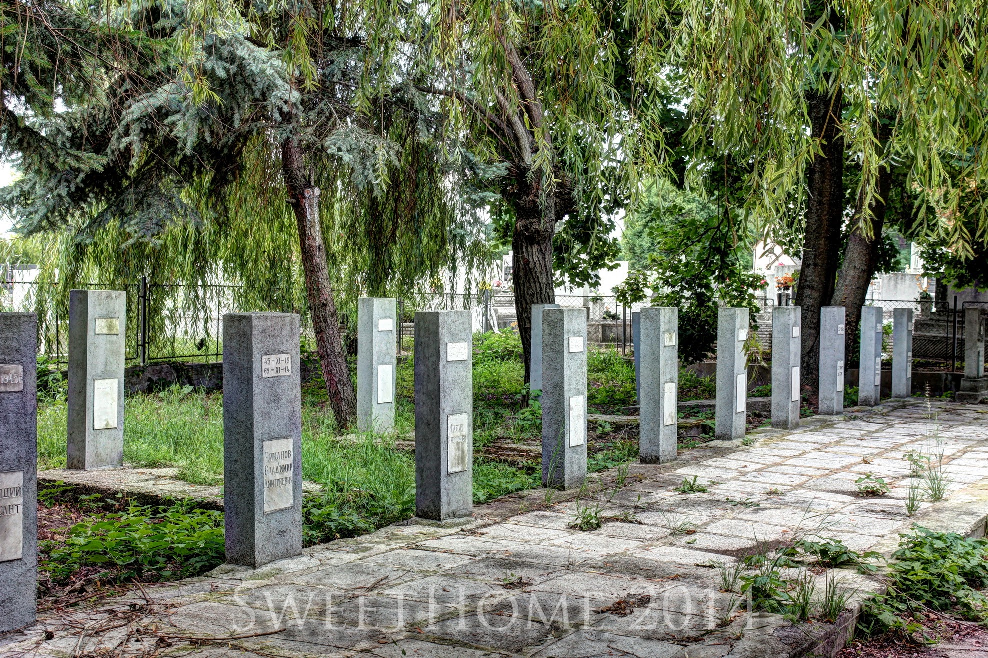 Soviet garrison cemetery - Polgárdi