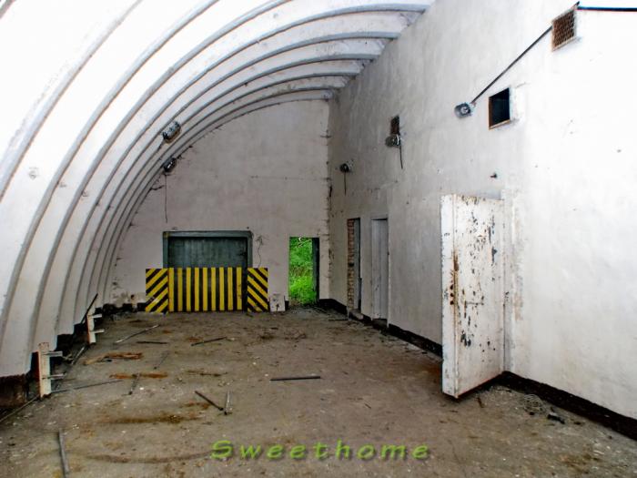 Former Soviet missile storage bunker