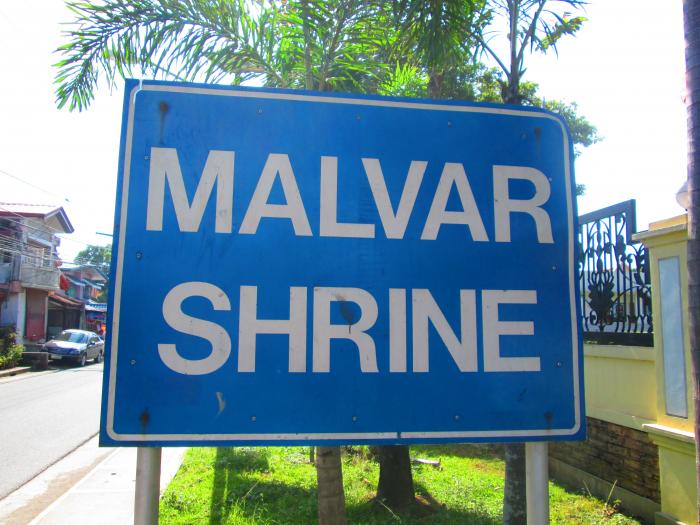 Malvar Shrine - Santo Tomas