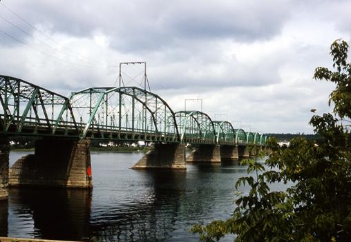 Former Carleton Street Bridge - Fredericton