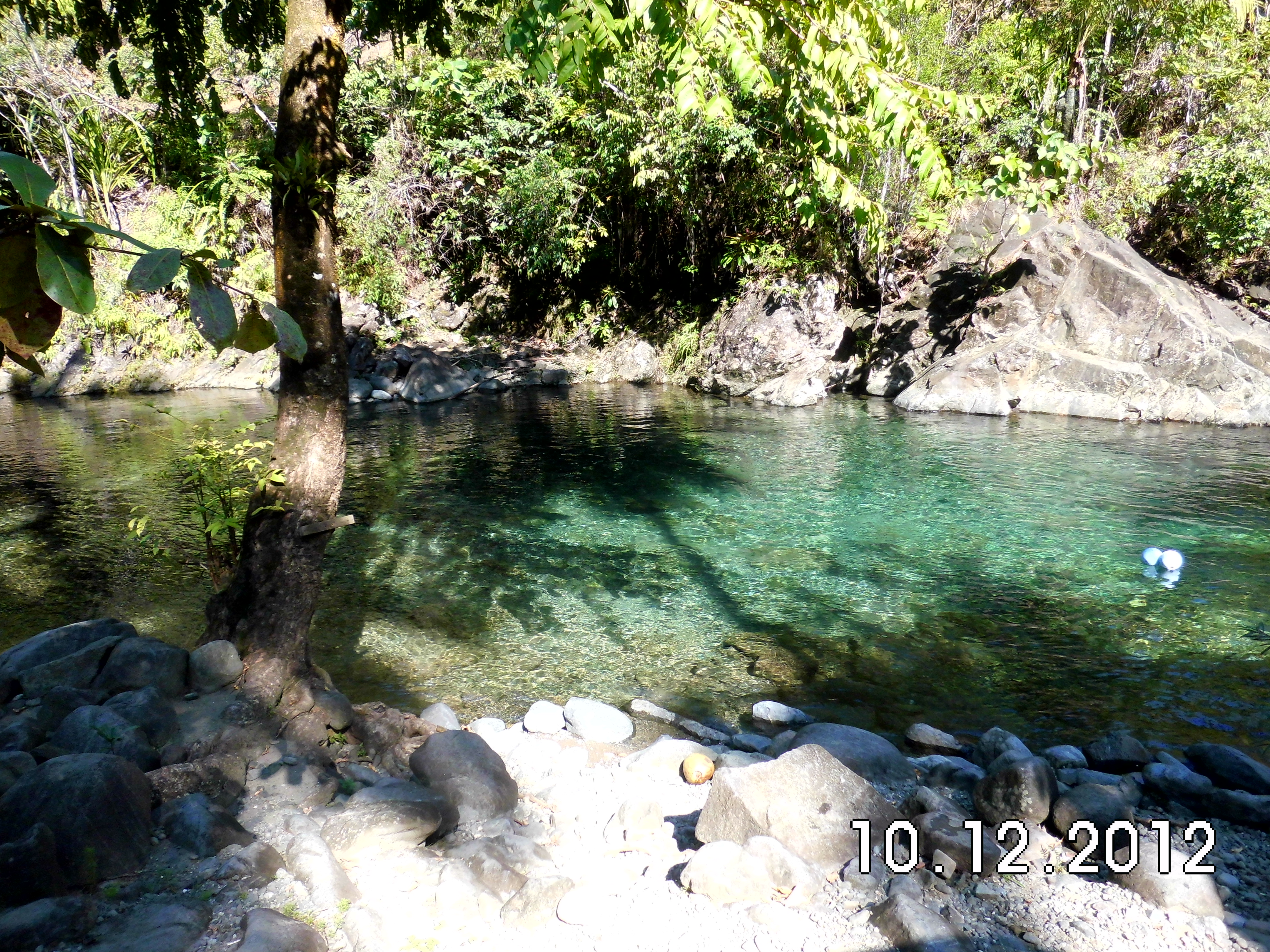 Hubason jungle swimming place ("Malibu") - San Vicente