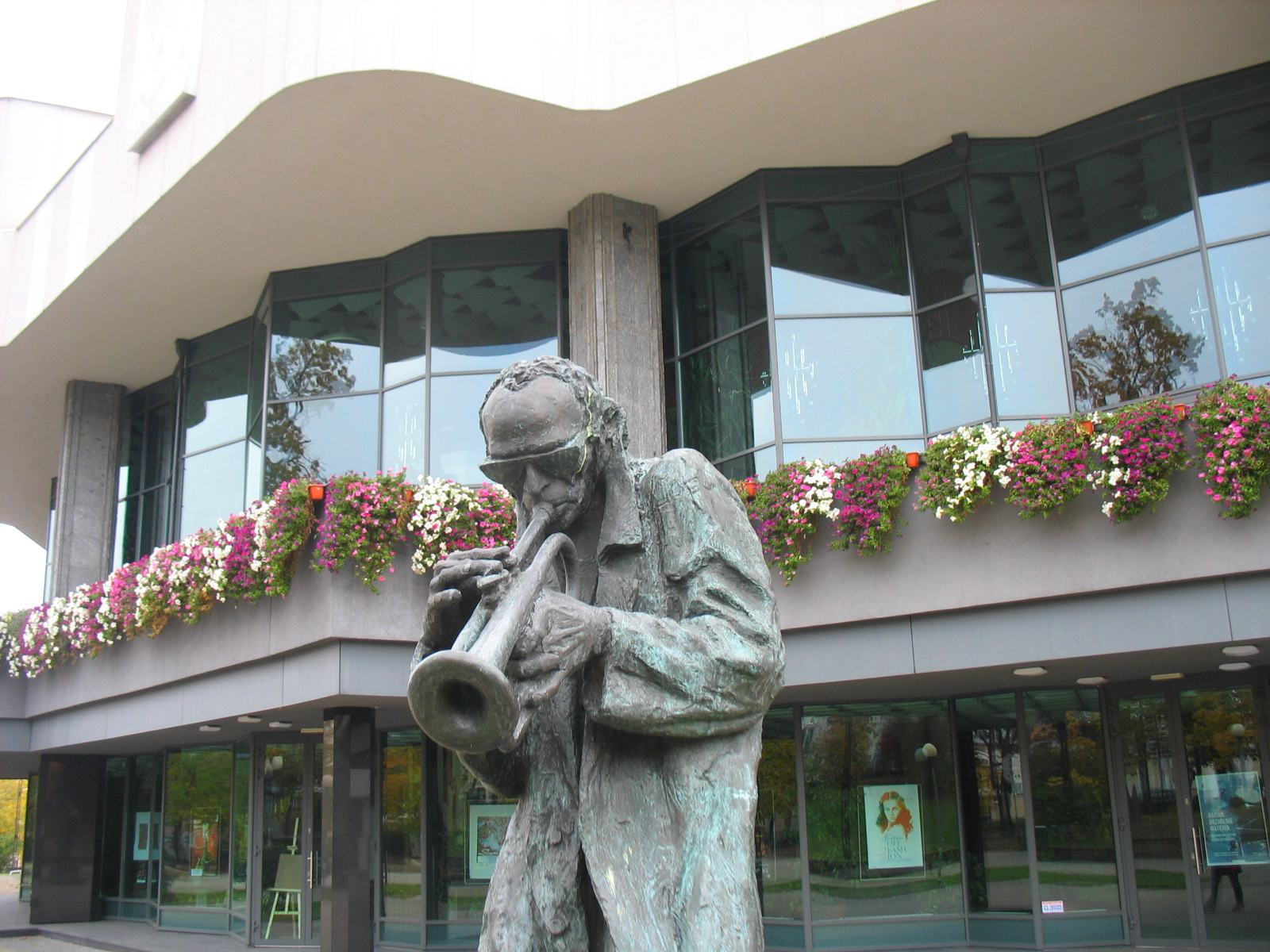 Miles Davis statue - Kielce