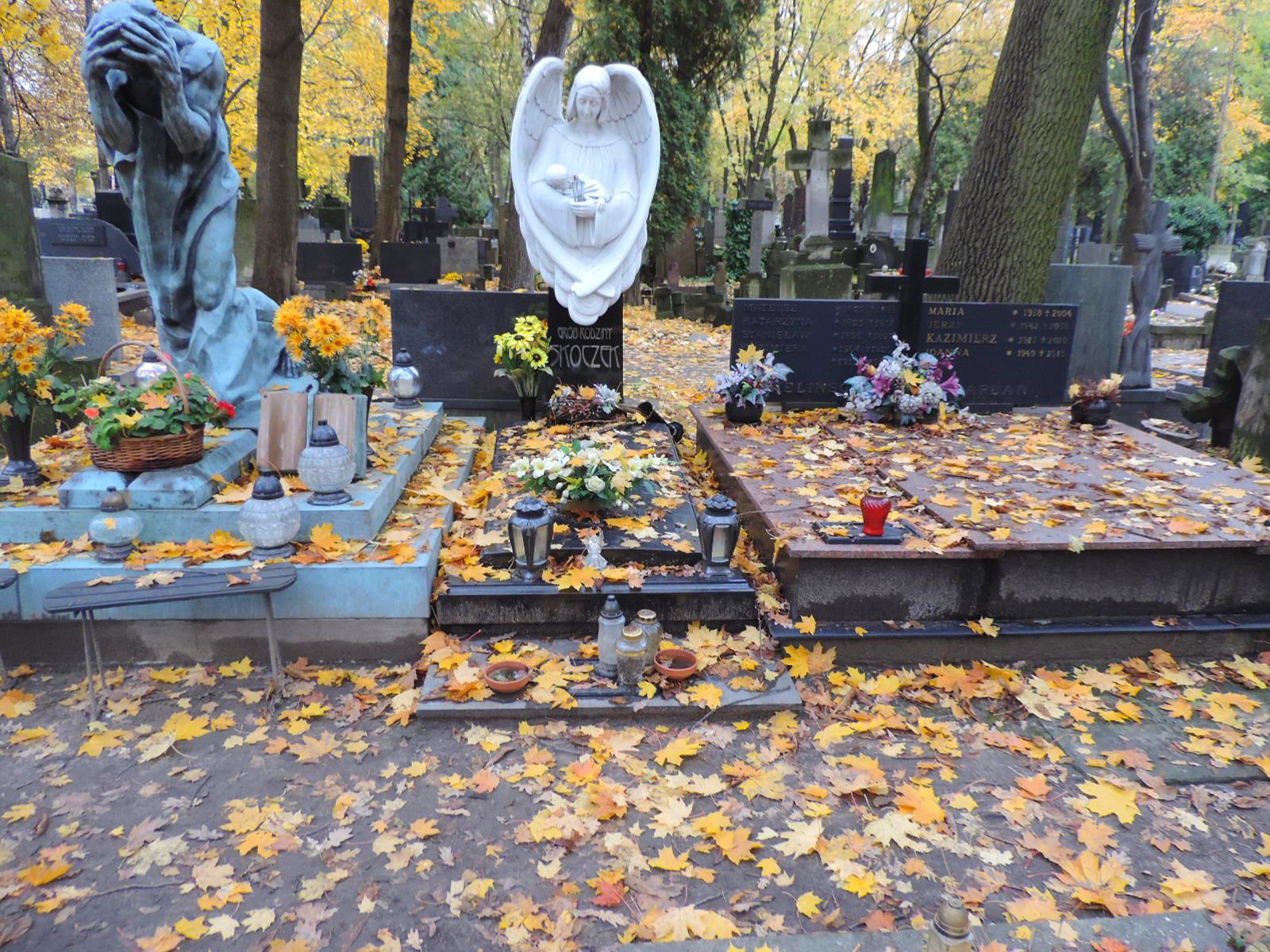 The tomb of Wiktorek Skoczek - Warsaw