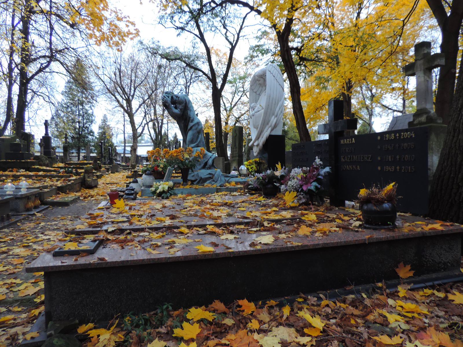The tomb of Wiktorek Skoczek - Warsaw