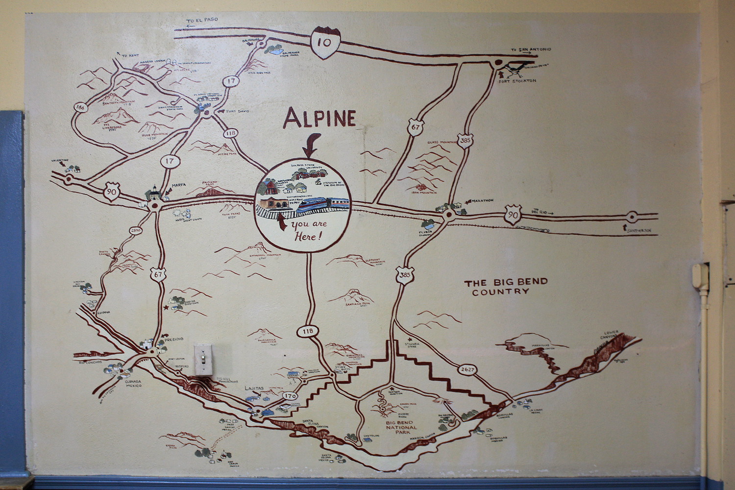 Alpine, TX, Amtrak Station - Alpine, Texas | railway, Amtrak, train station