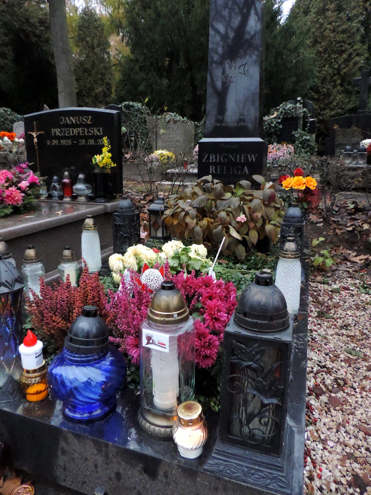 The Tomb of Zbigniew Eugeniusz Religa - Warsaw