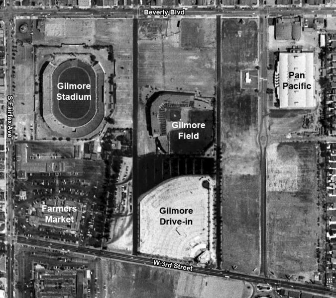 Site of Gilmore Field - Los Angeles, California