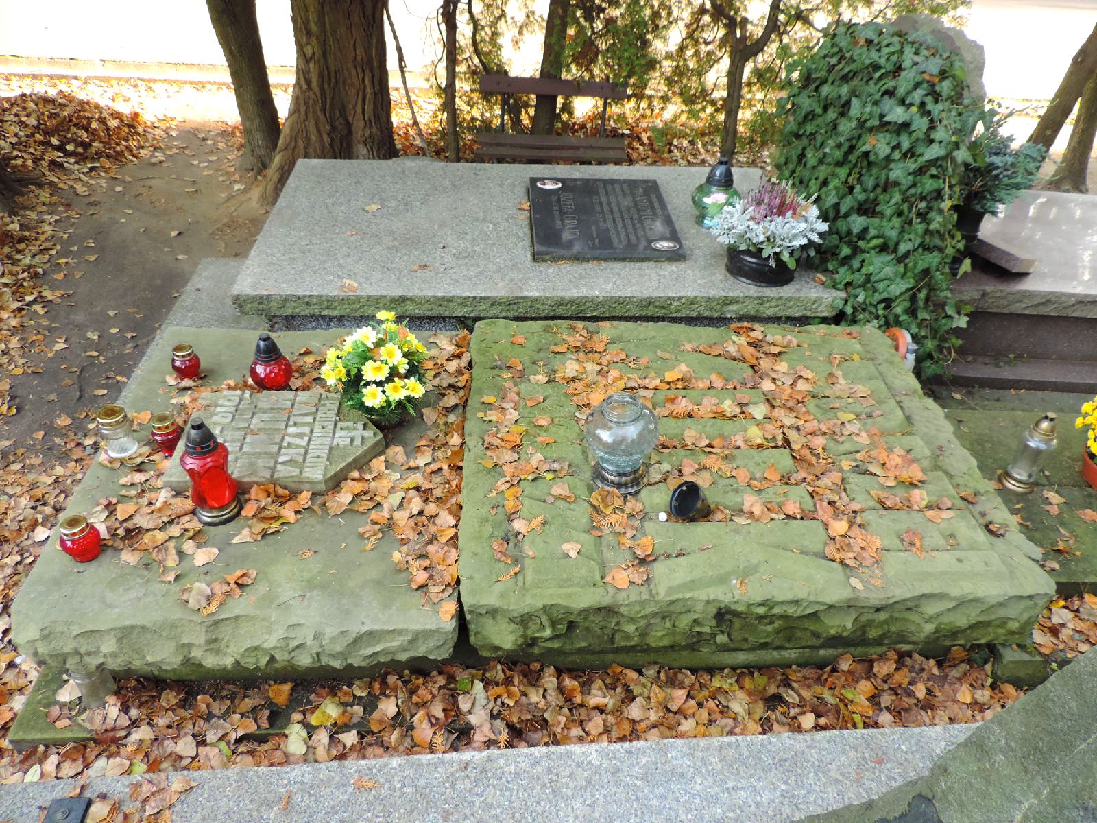 The tomb of Andrzej Munk - Warsaw