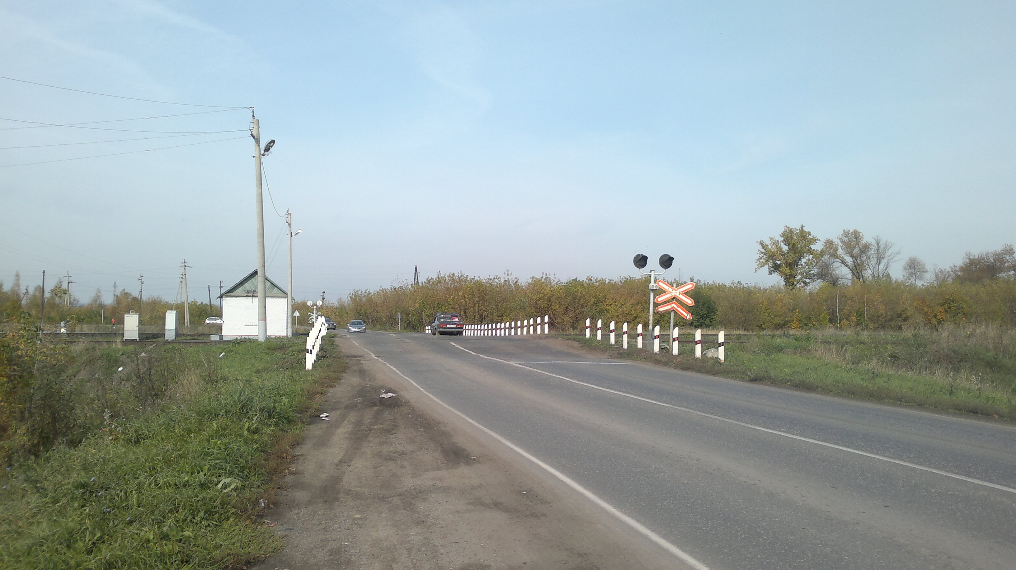 Железнодорожный переезд - Ряжск