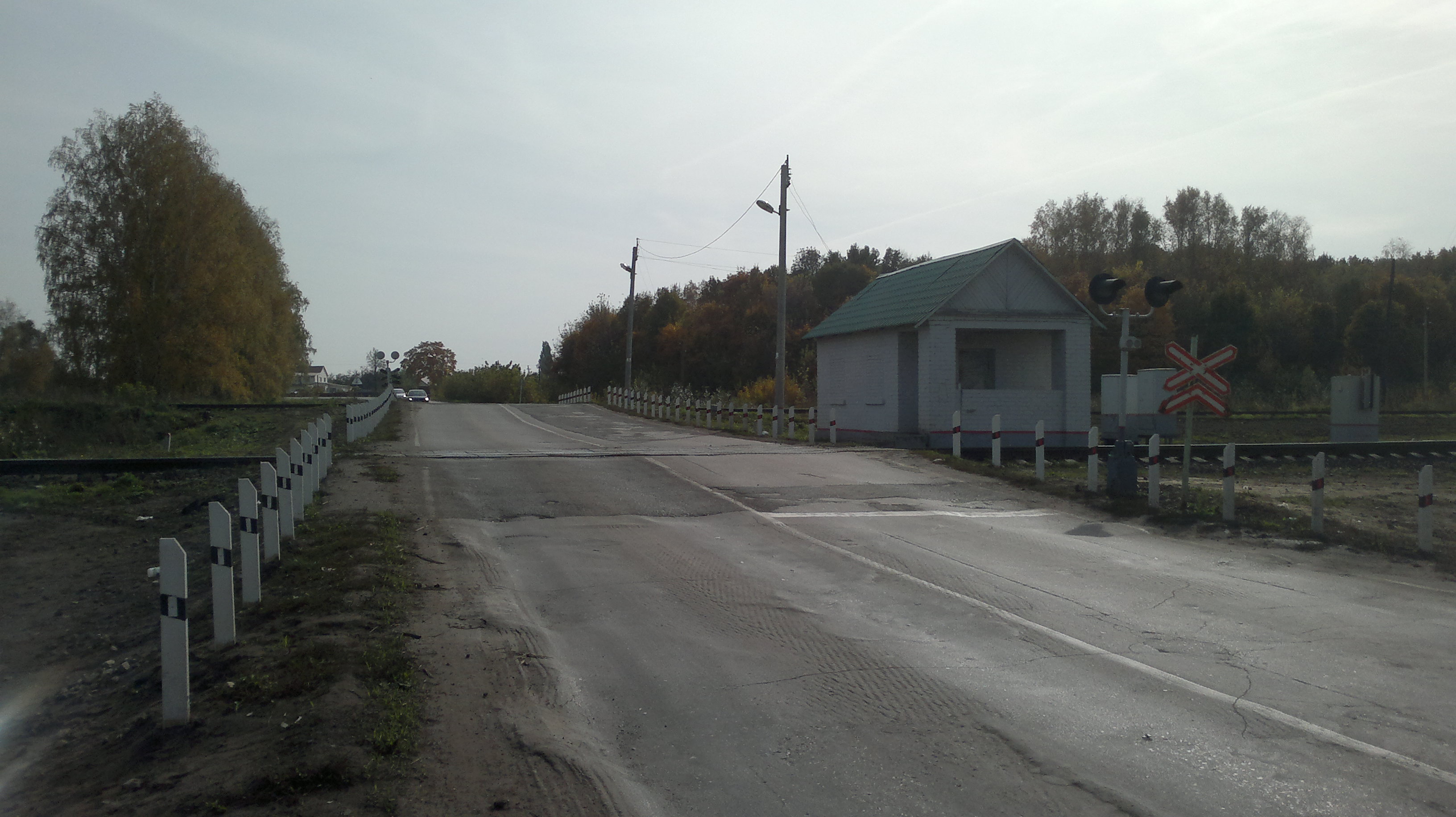 Железнодорожный переезд - Ряжск