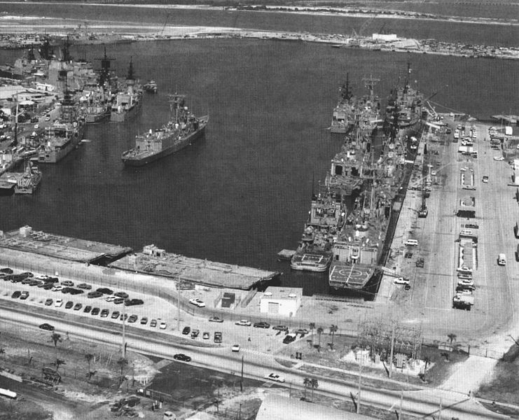 Mayport Naval Station Harbor