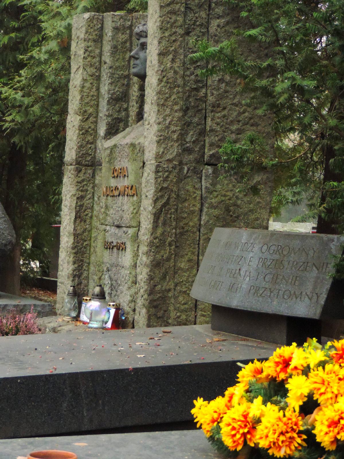 Grób Zofii Nałkowskiej - Warszawa