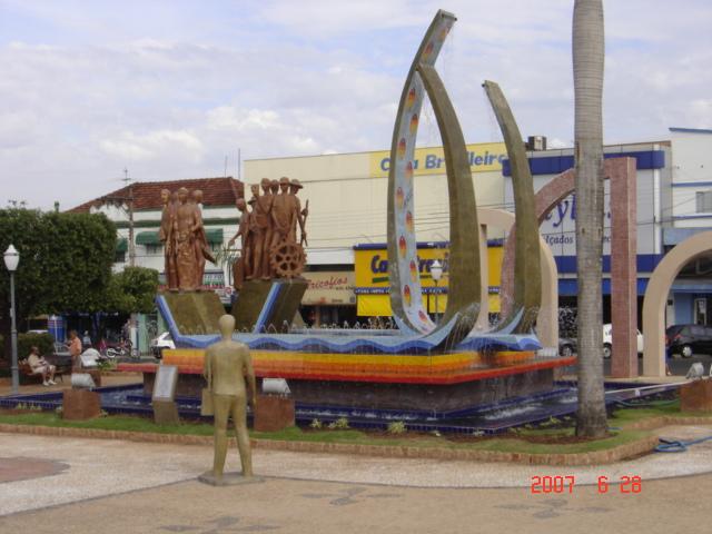Monumento Marco do Rio Paraná - Santa Fé do Sul