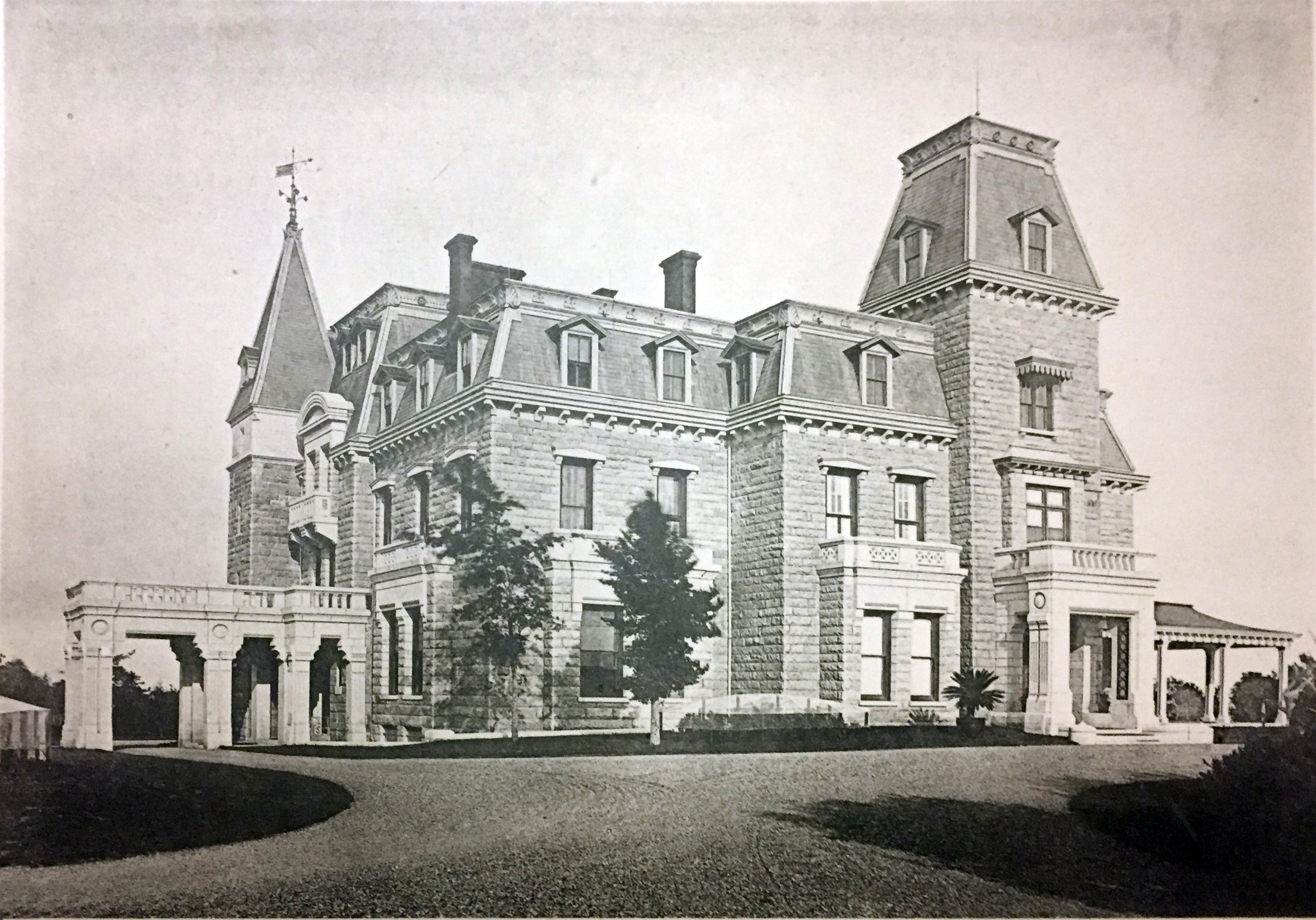 Chateau-sur-Mer (1851–1852) - Newport, Rhode Island | place with ...