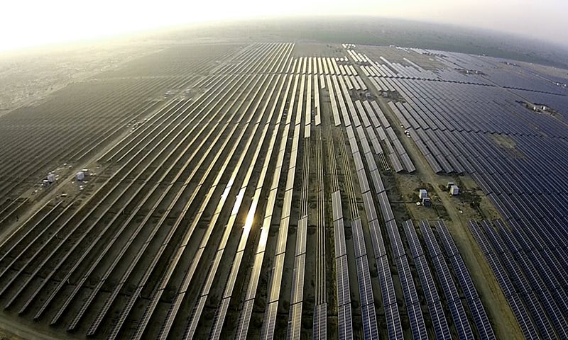 QeA = Quaid-e-Azam Solar Park