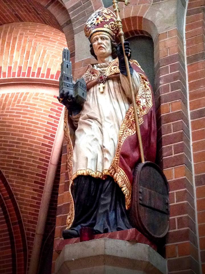 Equestrian statue of Saint Willibrord - Utrecht