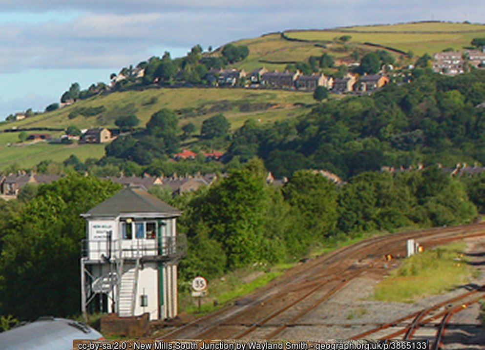 New Mills South Signal Box
