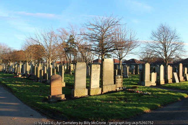 Ayr Cemetery - Ayr
