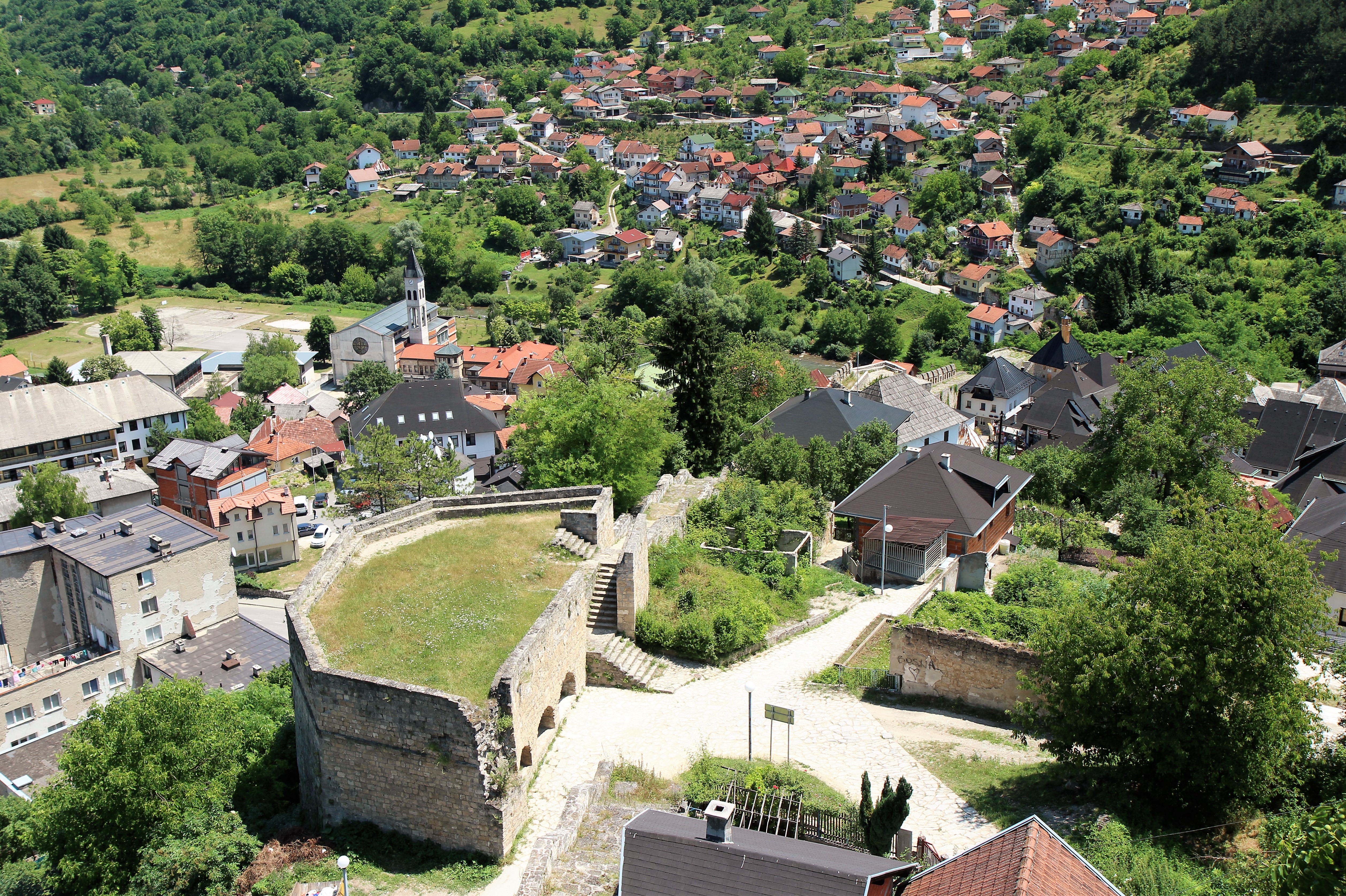 Great Bastion - Jajce | tower, place with historical importance ...