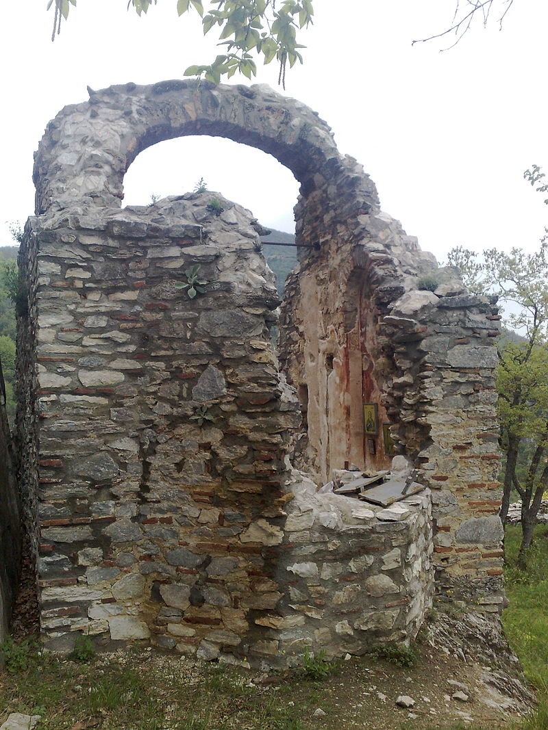Church St. Domenica | historic ruins, 14th century construction ...
