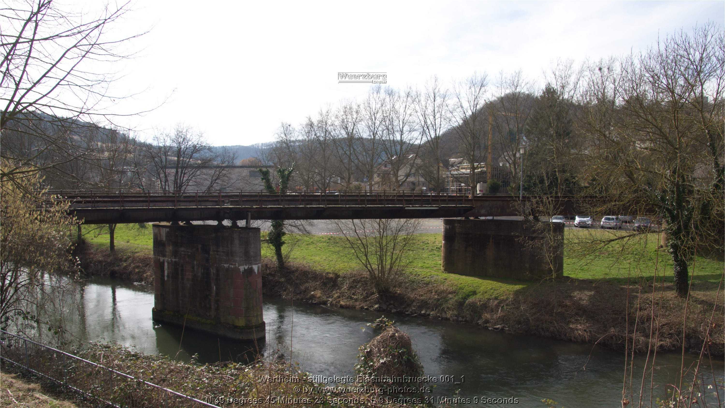 alte Eisenbahnbrücke - Wertheim Kernort
