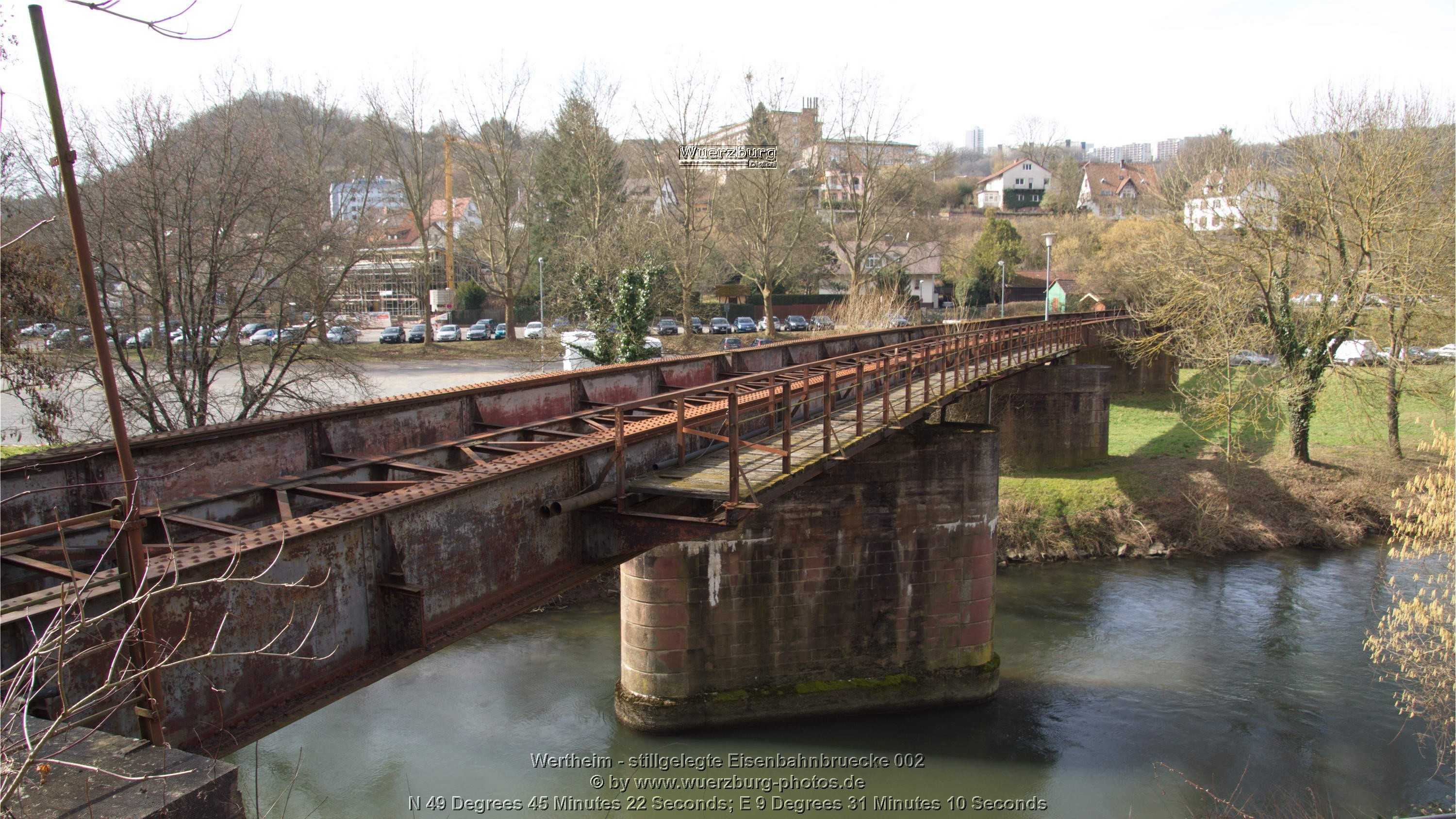 alte Eisenbahnbrücke - Wertheim Kernort