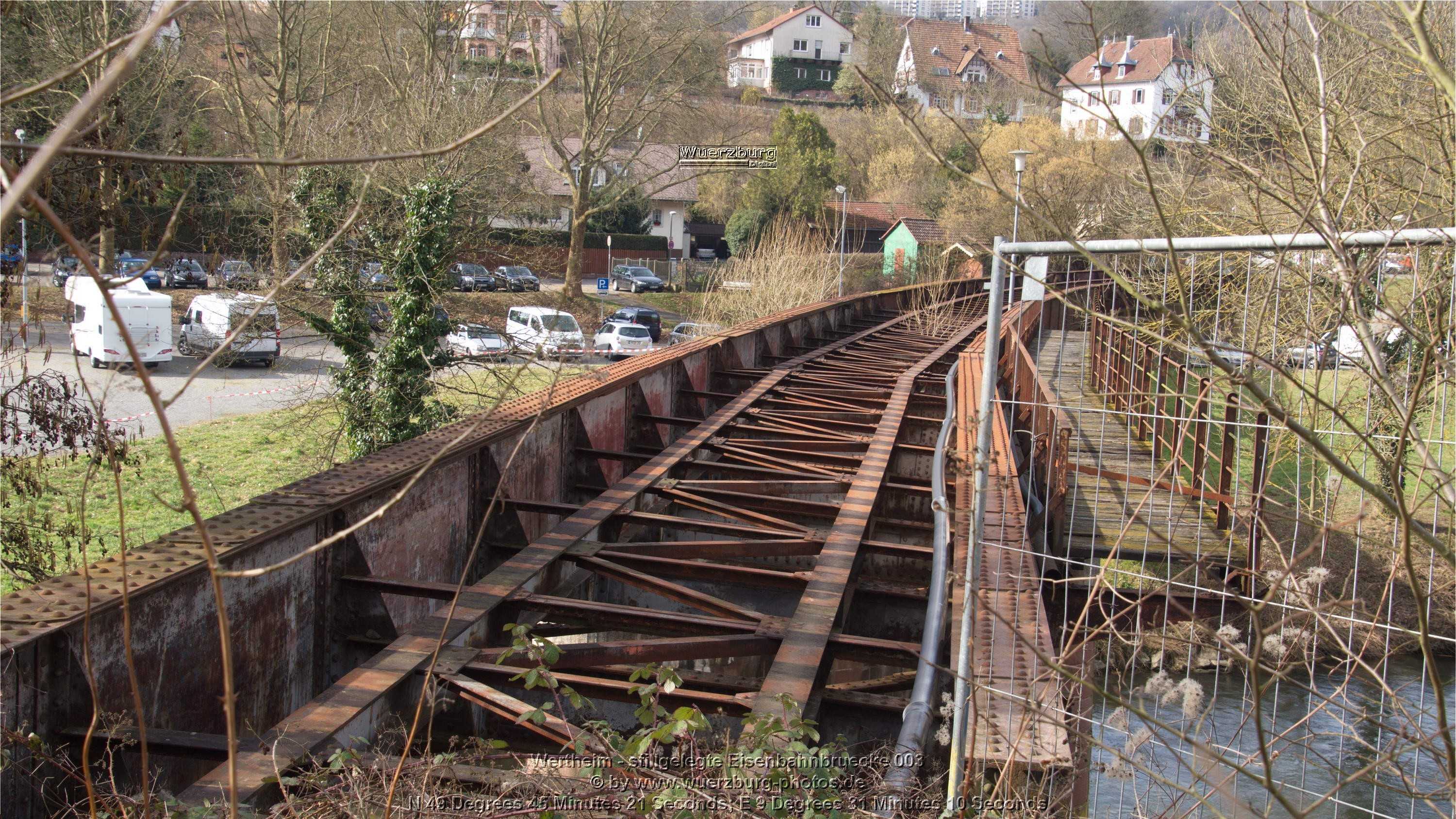 alte Eisenbahnbrücke - Wertheim Kernort