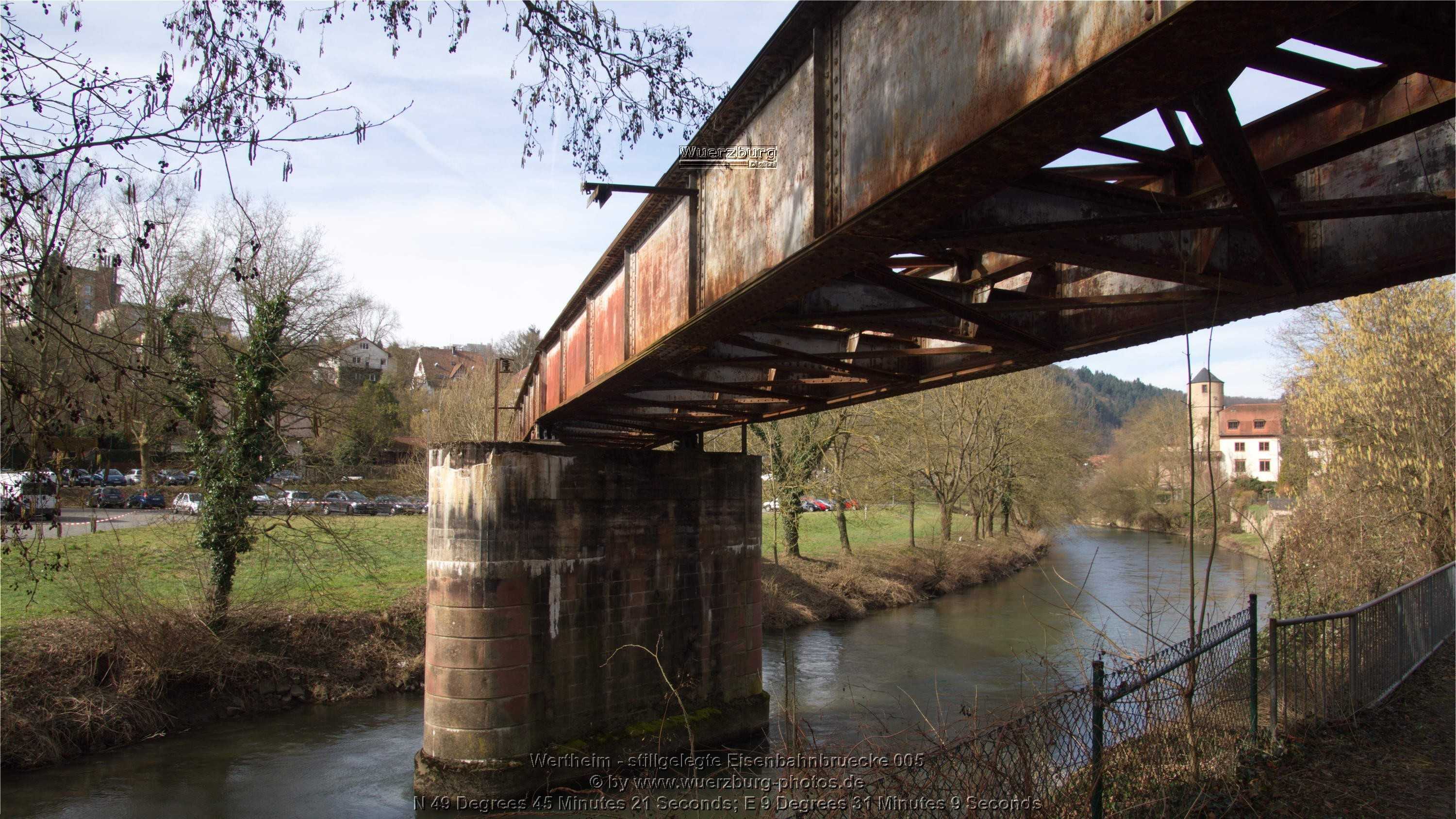 alte Eisenbahnbrücke - Wertheim Kernort