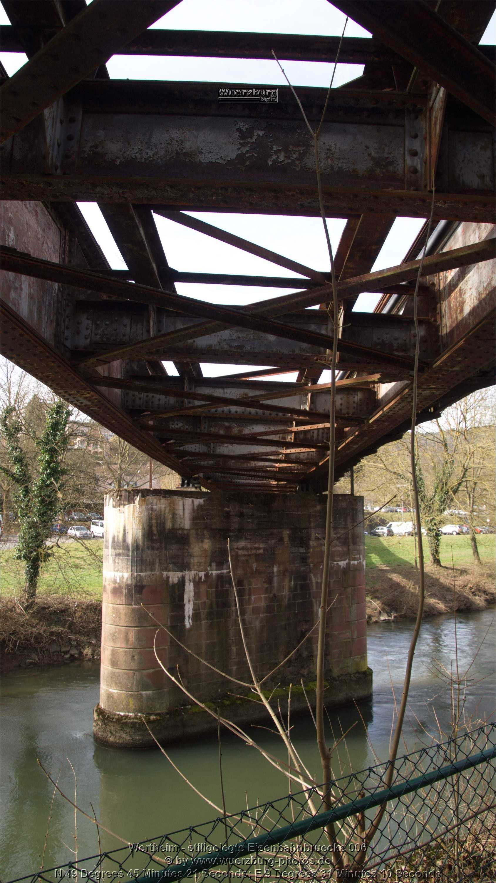 alte Eisenbahnbrücke - Wertheim Kernort